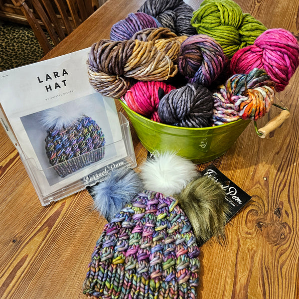 Lara Hat Knit Kit – Rapunzel's Boutique Frankenmuth